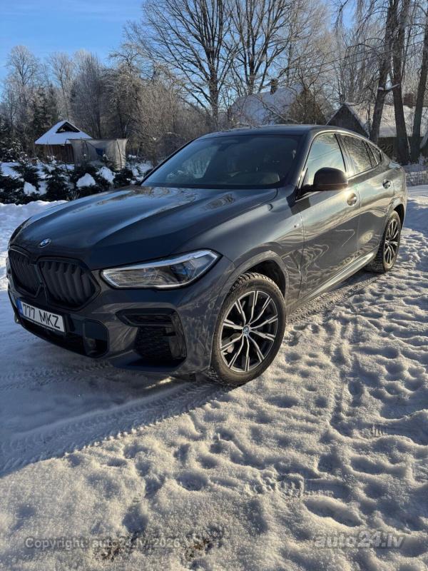 Grey BMW X6 2022 in Tallinn, with an engine capacity of 3.00 L and mileage of 85 thousand km for 71700 €, photo 2 on AUTOMOTO.COM.LV