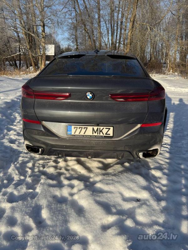 Grey BMW X6 2022 in Tallinn, with an engine capacity of 3.00 L and mileage of 85 thousand km for 71700 €, photo 5 on AUTOMOTO.COM.LV