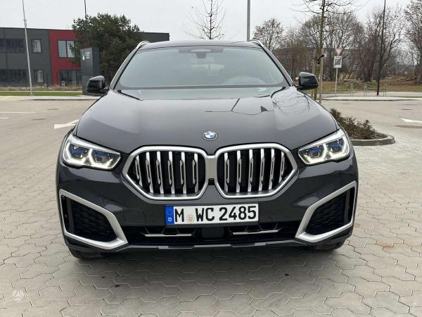 Pelēks BMW X6 2022 Viļņa, ar dzinēja tilpumu 2.99 L un nobraukumu 92 tūkst. km par 57900 €, foto 5 vietnē AUTOMOTO.COM.LV