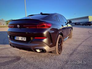 Grey BMW X6 2022 in Tallinn, with an engine capacity of 3.00 L and mileage of 40 thousand km for 69999 €, photo 6 on AUTOMOTO.COM.LV