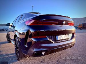 Grey BMW X6 2022 in Tallinn, with an engine capacity of 3.00 L and mileage of 40 thousand km for 69999 €, photo 7 on AUTOMOTO.COM.LV