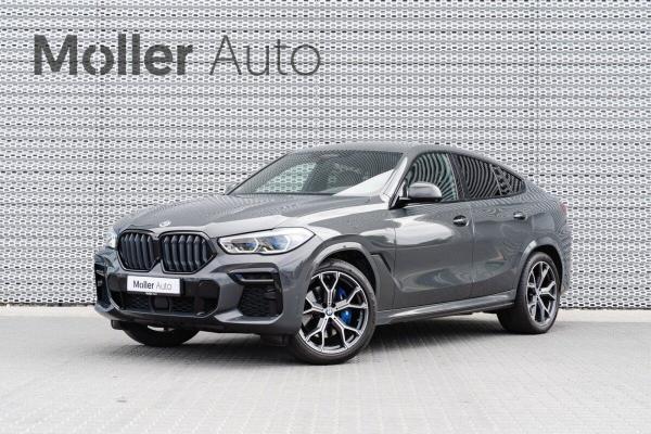 Grey BMW X6 2022 in Marupe, with an engine capacity of 3.00 L and mileage of 103 thousand km for 61850 €, photo 1 on AUTOMOTO.COM.LV
