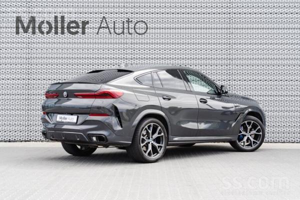 Pelēks BMW X6 2022 Rīga, ar dzinēja tilpumu 3.00 L un nobraukumu 103 tūkst. km par 61850 €, foto 4 vietnē AUTOMOTO.COM.LV