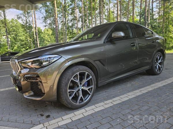 Pelēks BMW X6 2022 Jūrmala, ar dzinēja tilpumu 3.00 L un nobraukumu 39 tūkst. km par 64000 €, foto 1 vietnē AUTOMOTO.COM.LV