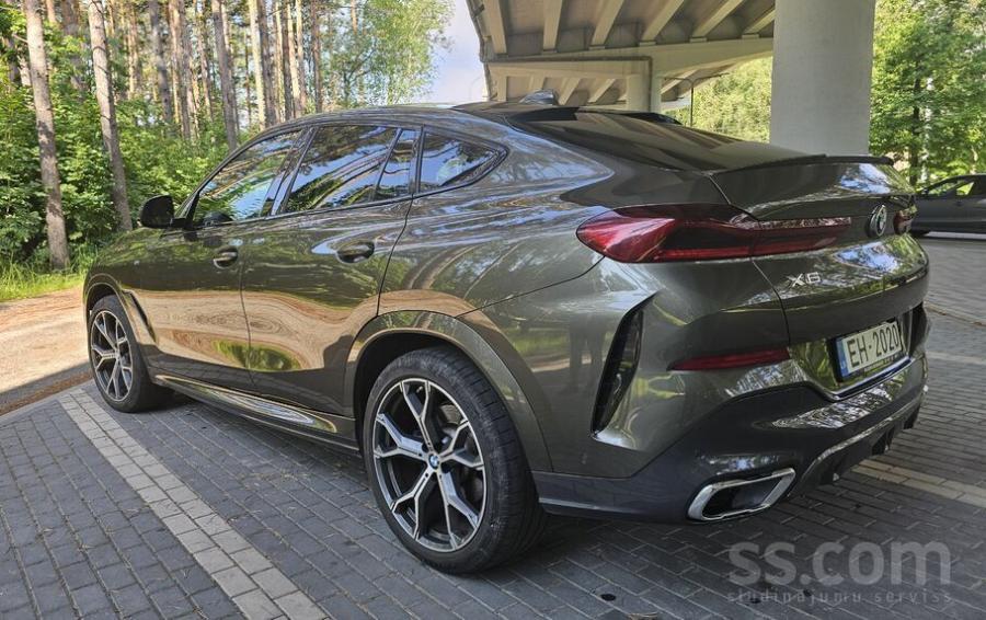 Pelēks BMW X6 2022 Jūrmala, ar dzinēja tilpumu 3.00 L un nobraukumu 39 tūkst. km par 64000 €, foto 3 vietnē AUTOMOTO.COM.LV