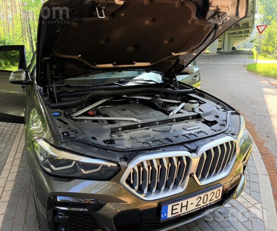 Pelēks BMW X6 2022 Jūrmala, ar dzinēja tilpumu 3.00 L un nobraukumu 39 tūkst. km par 64000 €, foto 14 vietnē AUTOMOTO.COM.LV