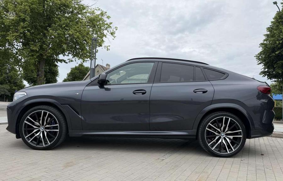 Pelēks BMW X6 2022 Palanga, ar dzinēja tilpumu 2.99 L un nobraukumu 175 tūkst. km par 52500 €, foto 3 vietnē AUTOMOTO.COM.LV