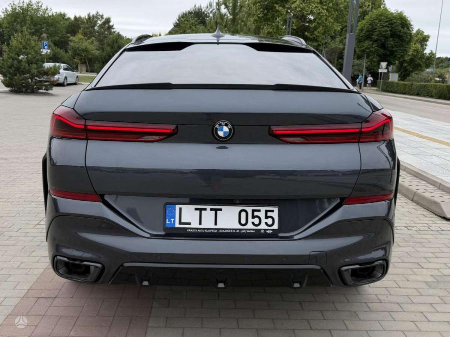 Pelēks BMW X6 2022 Palanga, ar dzinēja tilpumu 2.99 L un nobraukumu 175 tūkst. km par 52500 €, foto 5 vietnē AUTOMOTO.COM.LV