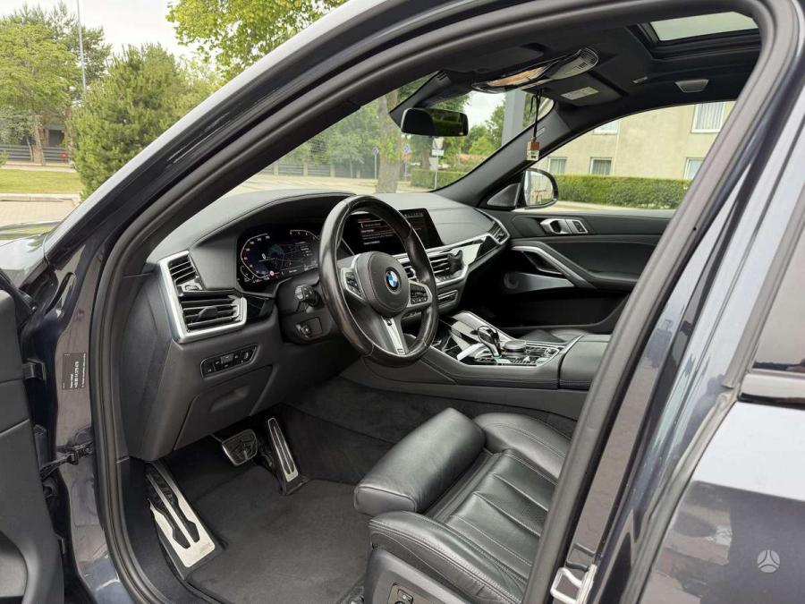 Pelēks BMW X6 2022 Palanga, ar dzinēja tilpumu 2.99 L un nobraukumu 175 tūkst. km par 52500 €, foto 10 vietnē AUTOMOTO.COM.LV