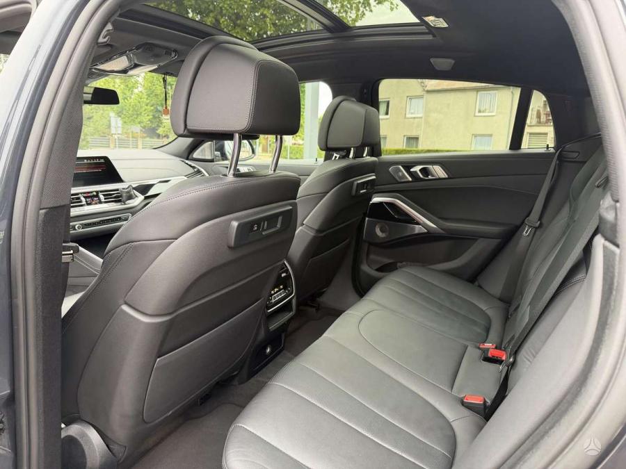 Pelēks BMW X6 2022 Palanga, ar dzinēja tilpumu 2.99 L un nobraukumu 175 tūkst. km par 52500 €, foto 11 vietnē AUTOMOTO.COM.LV