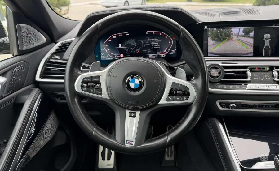 Pelēks BMW X6 2022 Palanga, ar dzinēja tilpumu 2.99 L un nobraukumu 175 tūkst. km par 52500 €, foto 14 vietnē AUTOMOTO.COM.LV