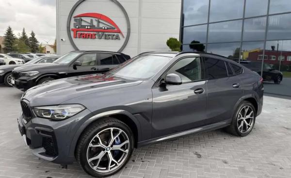 BMW X6 2022 in Telschi on AUTOMOTO.COM.LV Grey BMW X6 2022 in Telschi, with an engine capacity of 3.00 L and mileage of 144 thousand km for 52490 €, photo 5 on AUTOMOTO.COM.LV