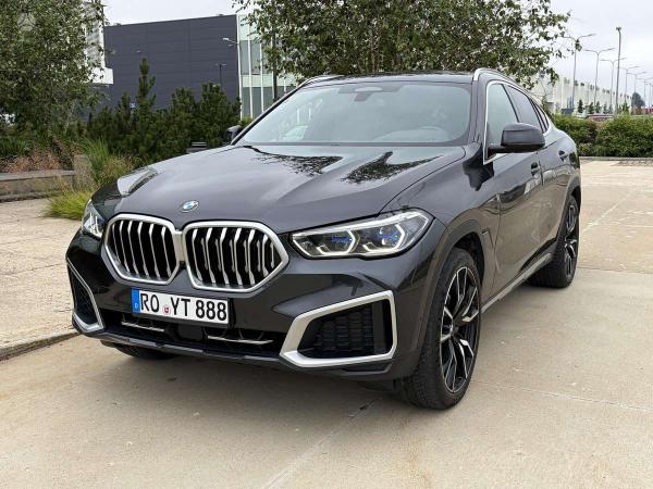 Pelēks BMW X6 2022 Viļņa, ar dzinēja tilpumu 2.99 L un nobraukumu 95 tūkst. km par 51500 €, foto 8 vietnē AUTOMOTO.COM.LV