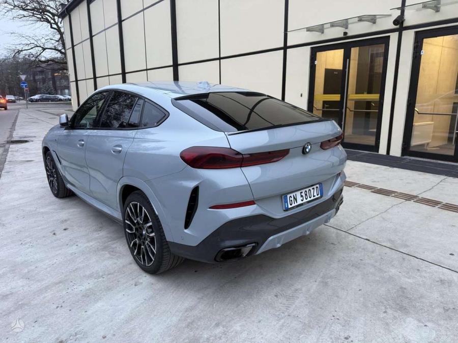 Pelēks BMW X6 2023 Kauņa, ar dzinēja tilpumu 2.99 L un nobraukumu 122 tūkst. km par 69500 €, foto 6 vietnē AUTOMOTO.COM.LV