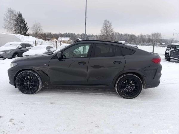 Pelēks BMW X6 2023 Viļņa, ar dzinēja tilpumu 3.00 L un nobraukumu 71 tūkst. km par 68000 €, foto 3 vietnē AUTOMOTO.COM.LV