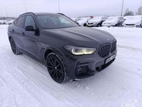 Pelēks BMW X6 2023 Viļņa, ar dzinēja tilpumu 3.00 L un nobraukumu 71 tūkst. km par 68000 €, foto 8 vietnē AUTOMOTO.COM.LV