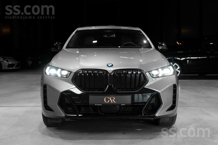 Pelēks BMW X6 2023 Rīga, ar dzinēja tilpumu 3.00 L un nobraukumu 28 tūkst. km par 75000 €, foto 3 vietnē AUTOMOTO.COM.LV