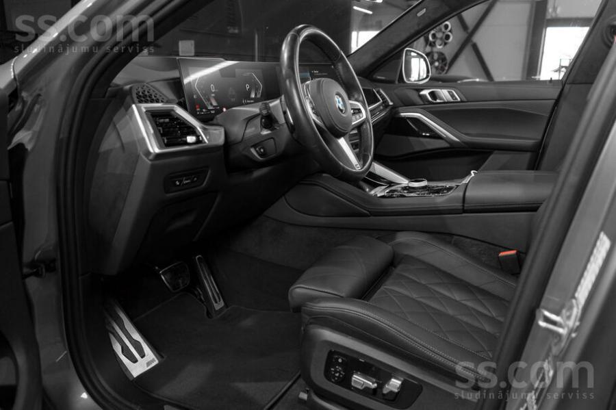 Pelēks BMW X6 2023 Rīga, ar dzinēja tilpumu 3.00 L un nobraukumu 28 tūkst. km par 75000 €, foto 11 vietnē AUTOMOTO.COM.LV