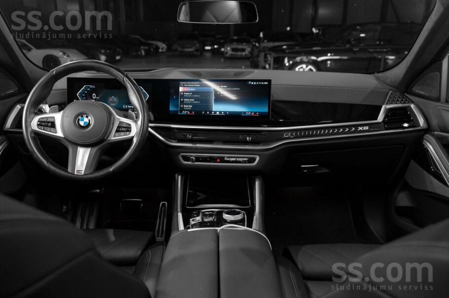 Pelēks BMW X6 2023 Rīga, ar dzinēja tilpumu 3.00 L un nobraukumu 28 tūkst. km par 75000 €, foto 13 vietnē AUTOMOTO.COM.LV