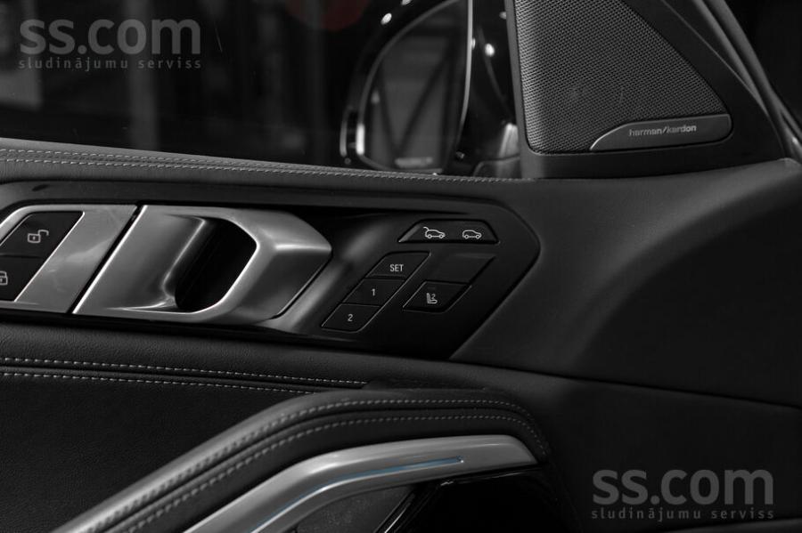 Pelēks BMW X6 2023 Rīga, ar dzinēja tilpumu 3.00 L un nobraukumu 28 tūkst. km par 75000 €, foto 17 vietnē AUTOMOTO.COM.LV