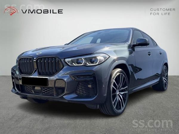 Pelēks BMW X6 2023 Rīga, ar dzinēja tilpumu 3.00 L un nobraukumu 30 tūkst. km par 78890 €, foto  vietnē AUTOMOTO.COM.LV