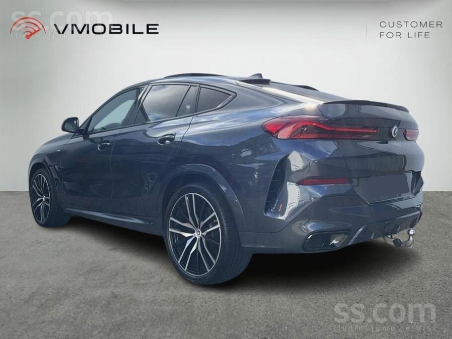 Pelēks BMW X6 2023 Rīga, ar dzinēja tilpumu 3.00 L un nobraukumu 30 tūkst. km par 78890 €, foto 5 vietnē AUTOMOTO.COM.LV