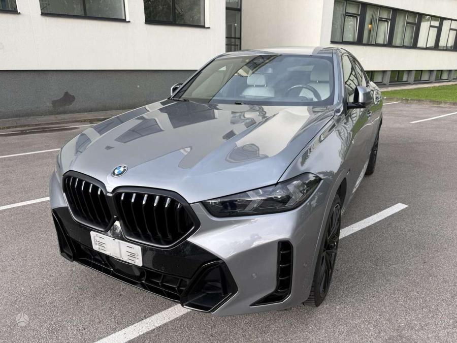 Pelēks BMW X6 2023 Kauņa, ar dzinēja tilpumu 3.00 L un nobraukumu 115 tūkst. km par 59999 €, foto 5 vietnē AUTOMOTO.COM.LV
