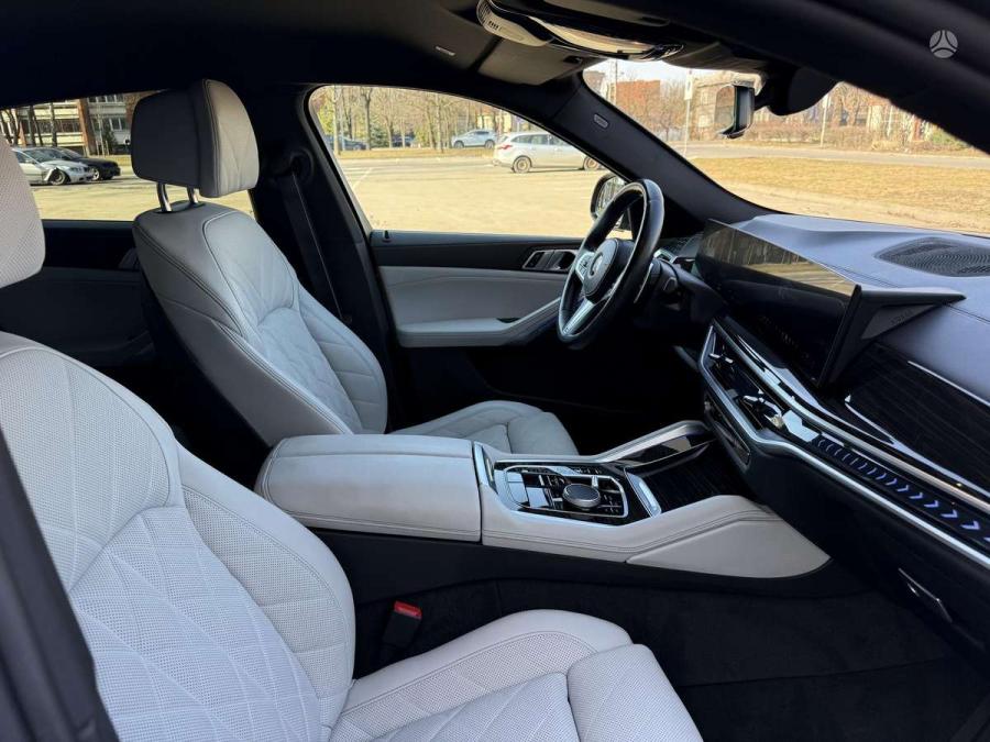 Pelēks BMW X6 2023 Kauņa, ar dzinēja tilpumu 3.00 L un nobraukumu 115 tūkst. km par 59999 €, foto 14 vietnē AUTOMOTO.COM.LV