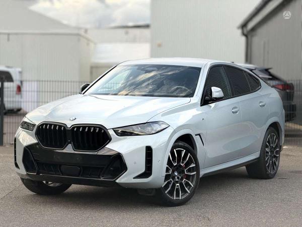 Pelēks BMW X6 2023 Viļņa, ar dzinēja tilpumu 2.99 L un nobraukumu 122 tūkst. km par 65500 €, foto 1 vietnē AUTOMOTO.COM.LV