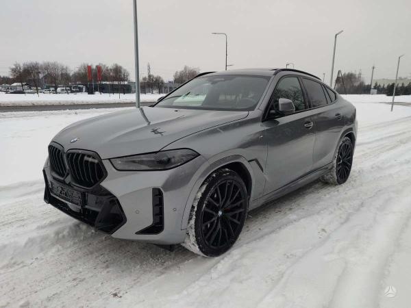 Pelēks BMW X6 2024 Kauņa, ar dzinēja tilpumu 2.99 L un nobraukumu 59 tūkst. km par 87500 €, foto 3 vietnē AUTOMOTO.COM.LV