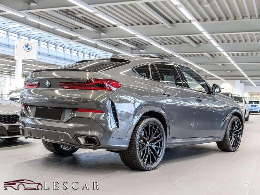 Pelēks BMW X6 2024 Viļņa, ar dzinēja tilpumu 2.99 L un nobraukumu 21 tūkst. km par 88000 €, foto 2 vietnē AUTOMOTO.COM.LV