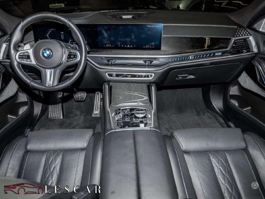 Pelēks BMW X6 2024 Viļņa, ar dzinēja tilpumu 2.99 L un nobraukumu 21 tūkst. km par 88000 €, foto 13 vietnē AUTOMOTO.COM.LV