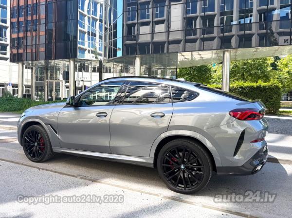 Grey BMW X6 2024 in Tallinn, with an engine capacity of 3.00 L and mileage of 31 thousand km for 89000 €, photo 2 on AUTOMOTO.COM.LV