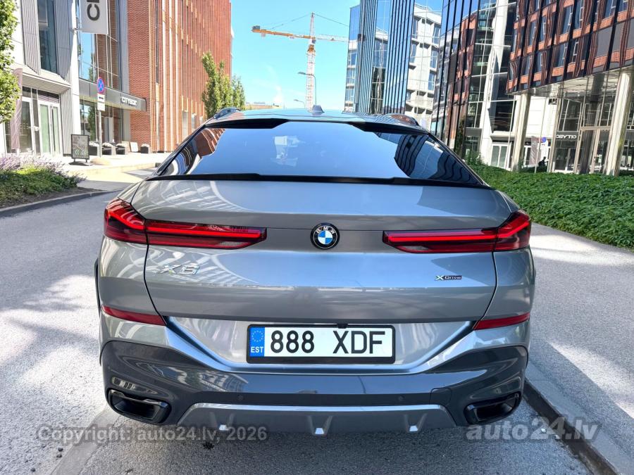 Серый БМВ Х6 2024 в Таллин, объемом двигателя 3.00 л и пробегом 31 тыс. км за 89000 €, фото 6 на AUTOMOTO.COM.LV