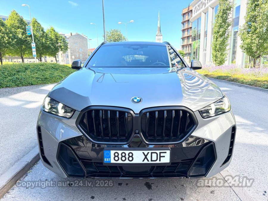 Серый БМВ Х6 2024 в Таллин, объемом двигателя 3.00 л и пробегом 31 тыс. км за 89000 €, фото 7 на AUTOMOTO.COM.LV