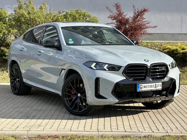Pelēks BMW X6 2024 Rīga, ar dzinēja tilpumu 3.00 L un nobraukumu 50 tūkst. km par 91900 €, foto 2 vietnē AUTOMOTO.COM.LV