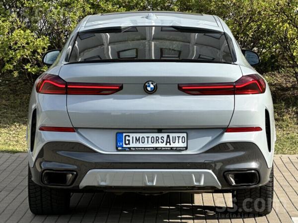 Pelēks BMW X6 2024 Rīga, ar dzinēja tilpumu 3.00 L un nobraukumu 50 tūkst. km par 91900 €, foto 7 vietnē AUTOMOTO.COM.LV