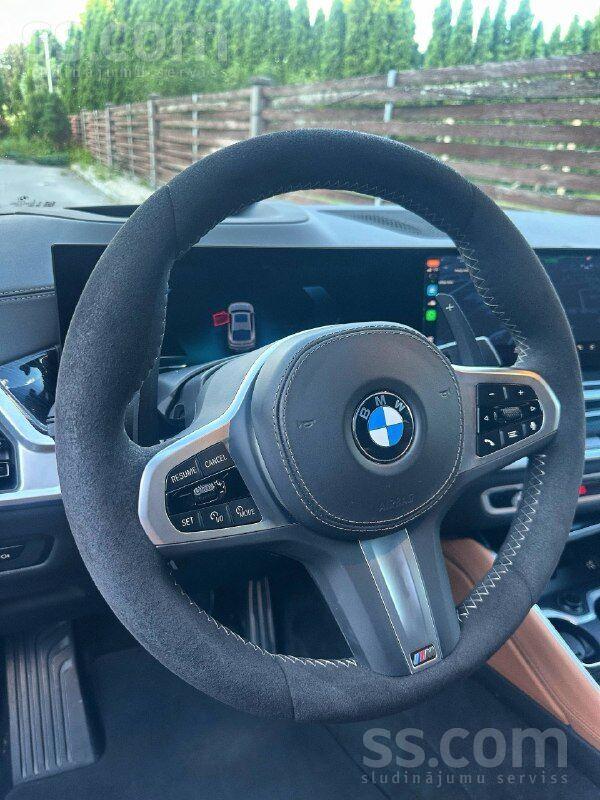 Grey BMW X6 2024 in Riga, with an engine capacity of 3.00 L and mileage of 40 thousand km for 80000 €, photo 6 on AUTOMOTO.COM.LV