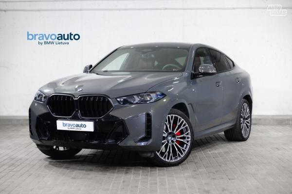 Pelēks BMW X6 2025 Viļņa, ar dzinēja tilpumu 3.00 L un nobraukumu 13 tūkst. km par 97552 €, foto 1 vietnē AUTOMOTO.COM.LV