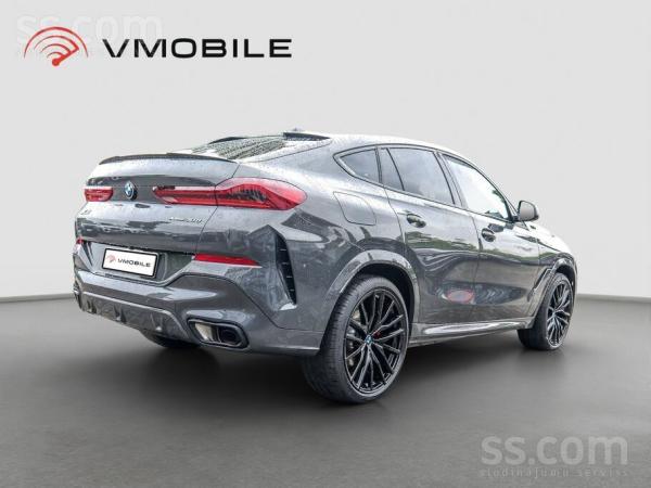 Grey BMW X6 2025 in Riga, with an engine capacity of 3.00 L and mileage of 29 thousand km for 84990 €, photo 2 on AUTOMOTO.COM.LV