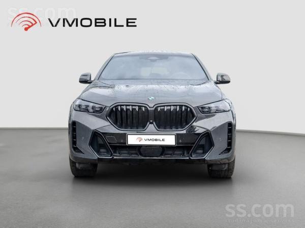 Grey BMW X6 2025 in Riga, with an engine capacity of 3.00 L and mileage of 29 thousand km for 84990 €, photo 3 on AUTOMOTO.COM.LV