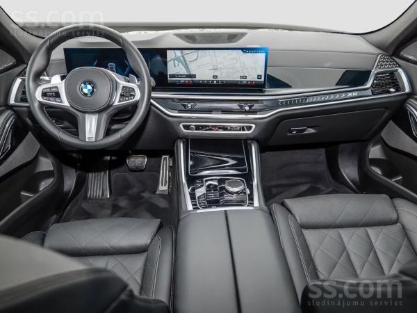 Grey BMW X6 2025 in Riga, with an engine capacity of 3.00 L and mileage of 29 thousand km for 84990 €, photo 7 on AUTOMOTO.COM.LV
