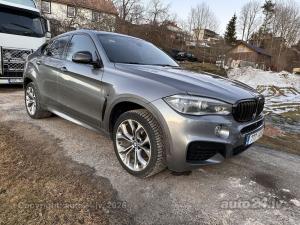 Pelēks BMW X6 2015 Tallina, ar dzinēja tilpumu 3.00 L un nobraukumu 313 tūkst. km par 18300 €, foto 8 vietnē AUTOMOTO.COM.LV