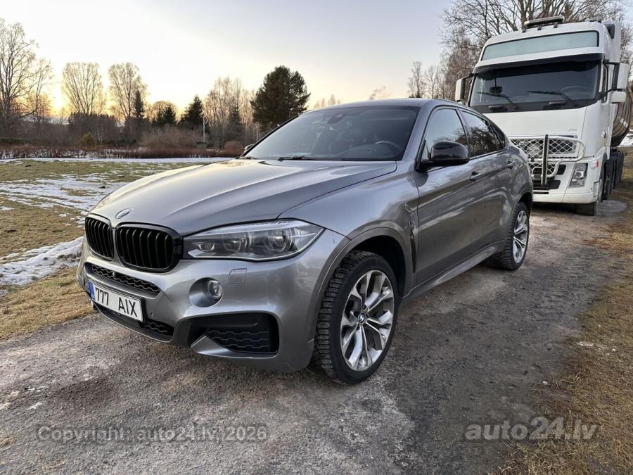 Pelēks BMW X6 2015 Tallina, ar dzinēja tilpumu 3.00 L un nobraukumu 313 tūkst. km par 18300 €, foto 11 vietnē AUTOMOTO.COM.LV