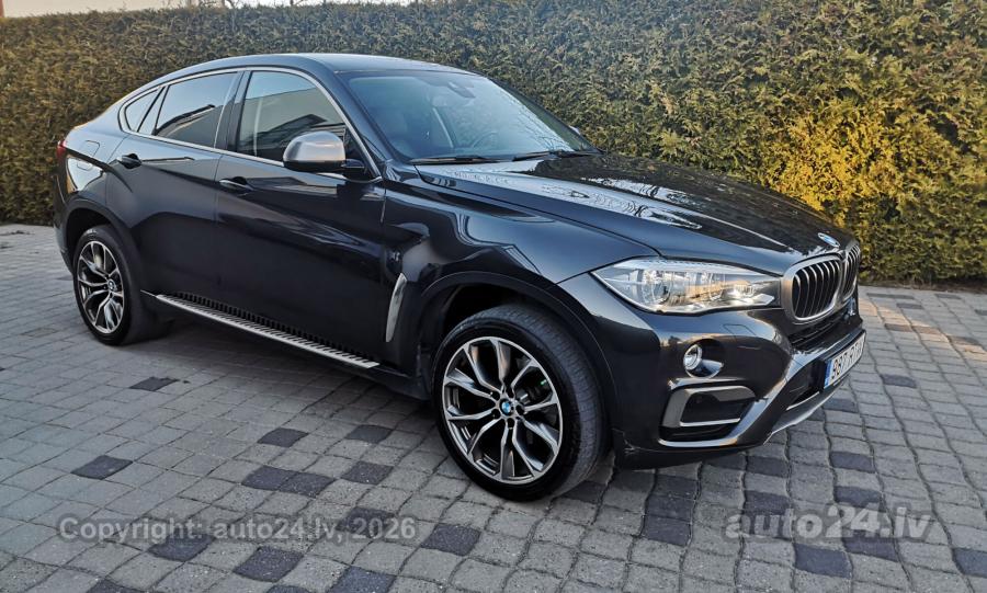 Grey BMW X6 2017 in Tallinn, with an engine capacity of 3.00 L and mileage of 106 thousand km for 35000 €, photo 1 on AUTOMOTO.COM.LV