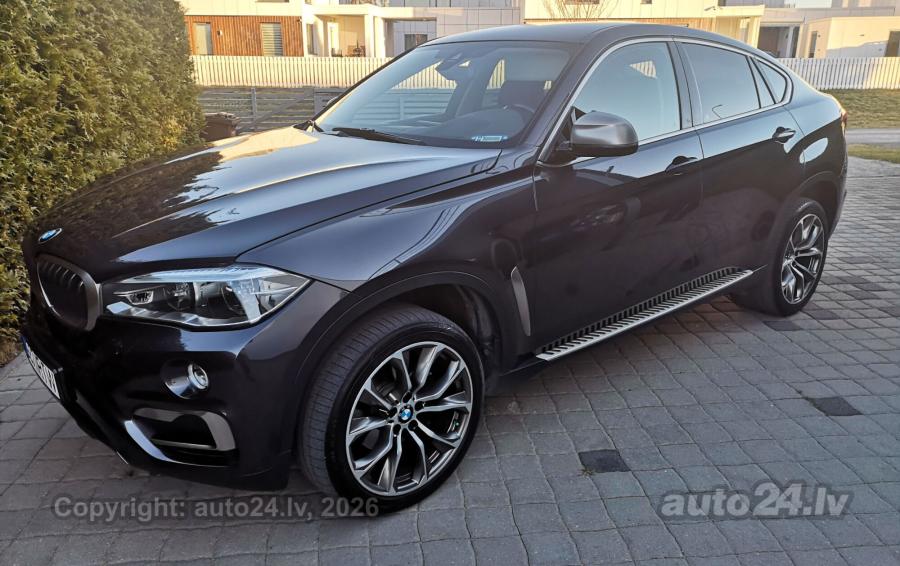 Grey BMW X6 2017 in Tallinn, with an engine capacity of 3.00 L and mileage of 106 thousand km for 35000 €, photo 3 on AUTOMOTO.COM.LV