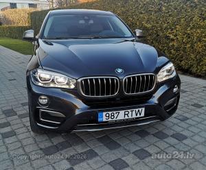Grey BMW X6 2017 in Tallinn, with an engine capacity of 3.00 L and mileage of 106 thousand km for 35000 €, photo 4 on AUTOMOTO.COM.LV