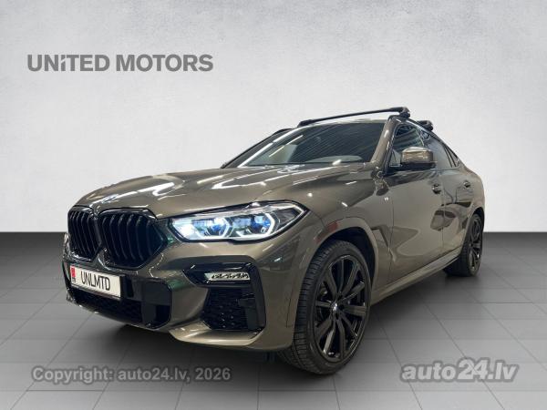 Pelēks BMW X6 2020 Tallina, ar dzinēja tilpumu 3.00 L un nobraukumu 84 tūkst. km par 52900 €, foto 1 vietnē AUTOMOTO.COM.LV