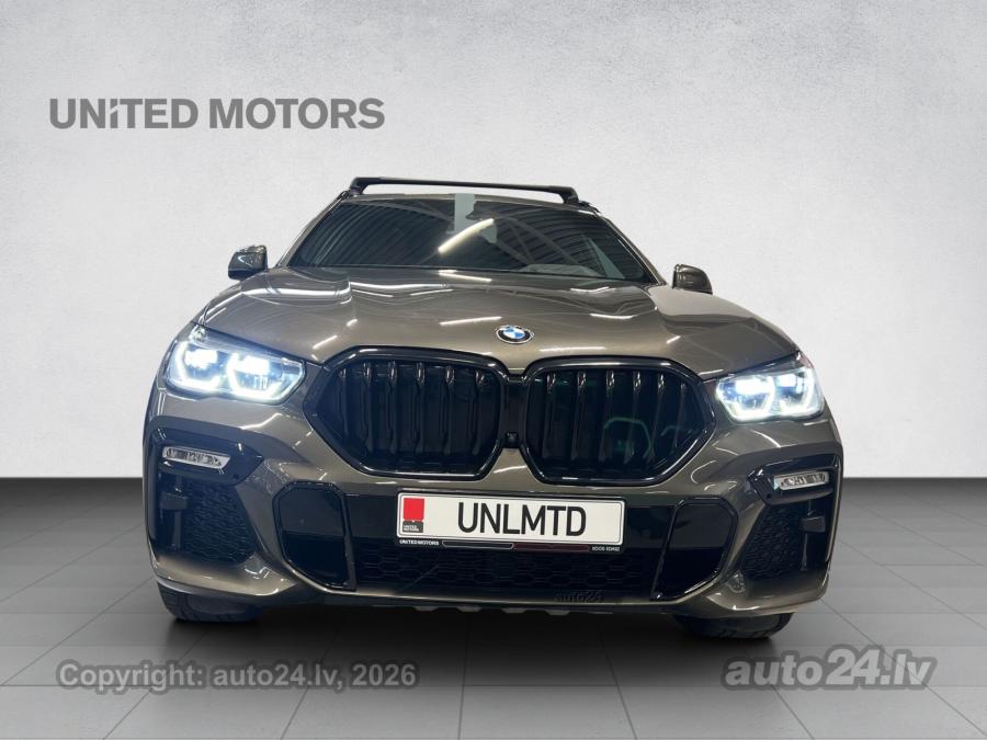 Grey BMW X6 2020 in Tallinn, with an engine capacity of 3.00 L and mileage of 84 thousand km for 52900 €, photo 6 on AUTOMOTO.COM.LV
