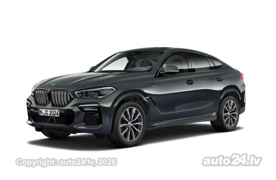 Grey BMW X6 2022 in Tartu, with an engine capacity of 3.00 L and mileage of 66 thousand km for 68900 €, photo 1 on AUTOMOTO.COM.LV
